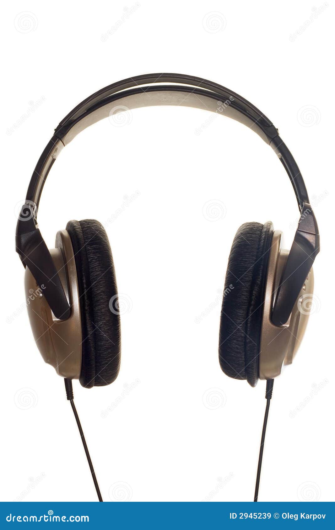 Stereo headphones stock image. Image of isolated, gadget - 2945239