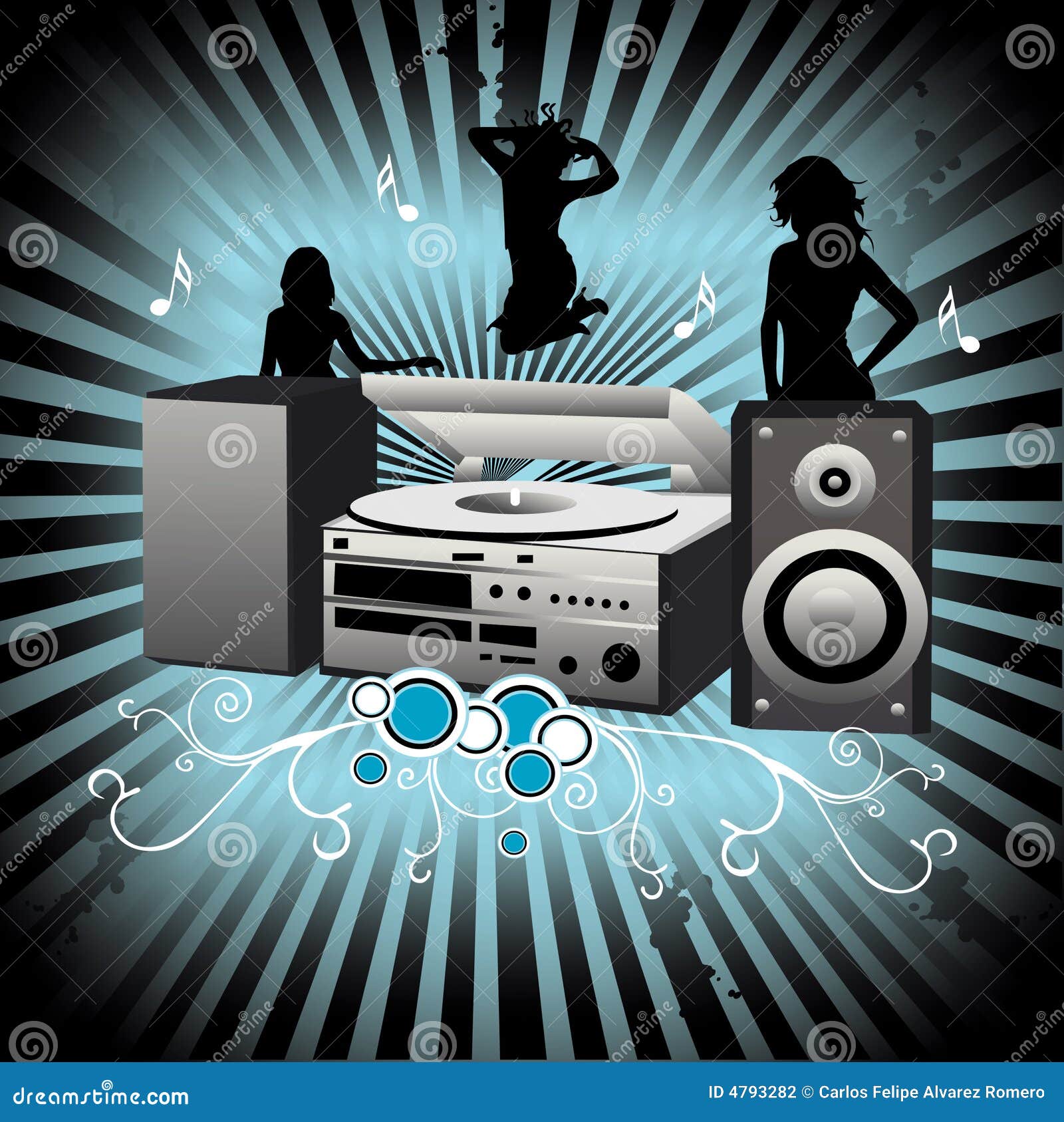 Stereo object vector stock vector. Illustration of sound - 4793282