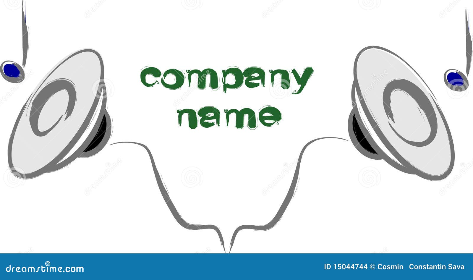 Stereo sound company logo stock vector. Illustration of boom - 15044744