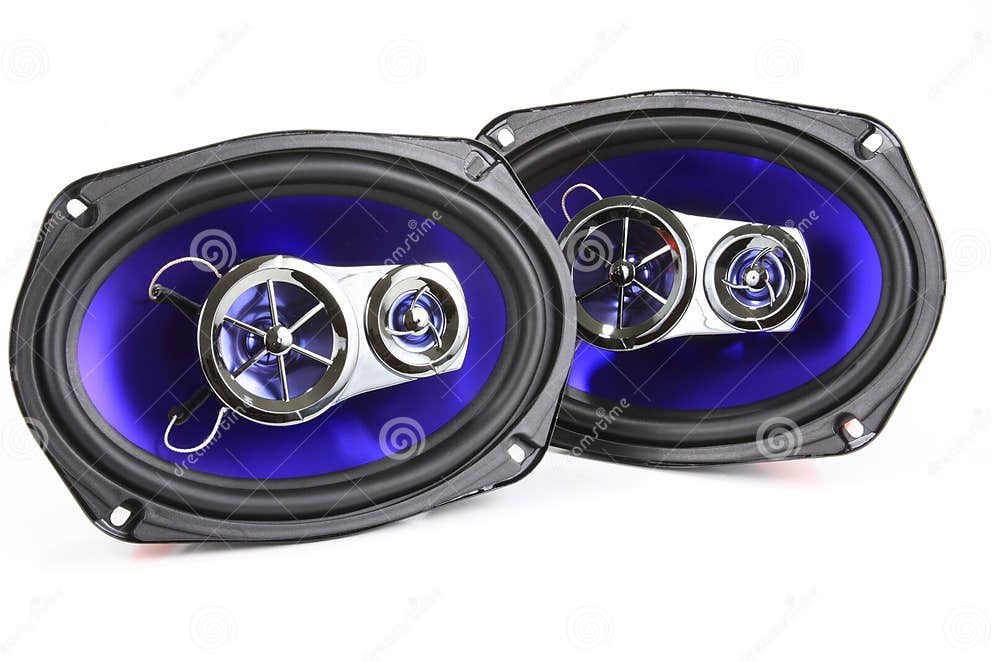 Stereo Speakers stock photo. Image of equalizer, music - 3784128