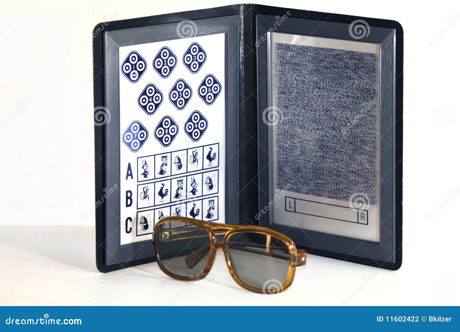 Stereo testing stock photo. Image of ophthalmic, polarized - 11602422