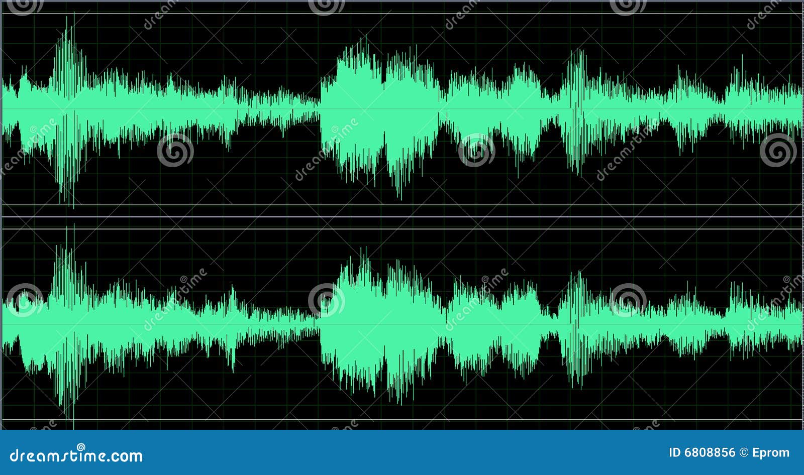 Stereo wave stock illustration. Illustration of short - 6808856