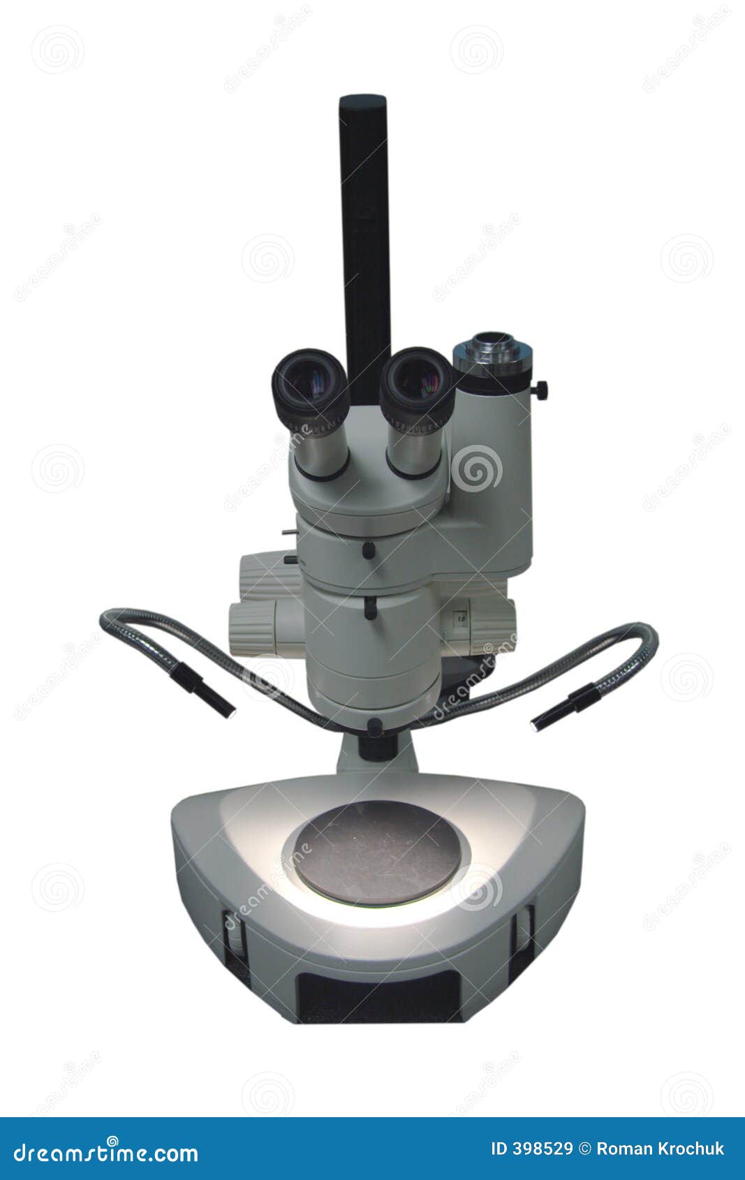 Stereomicroscope stock image. Image of analysis, stereo - 398529