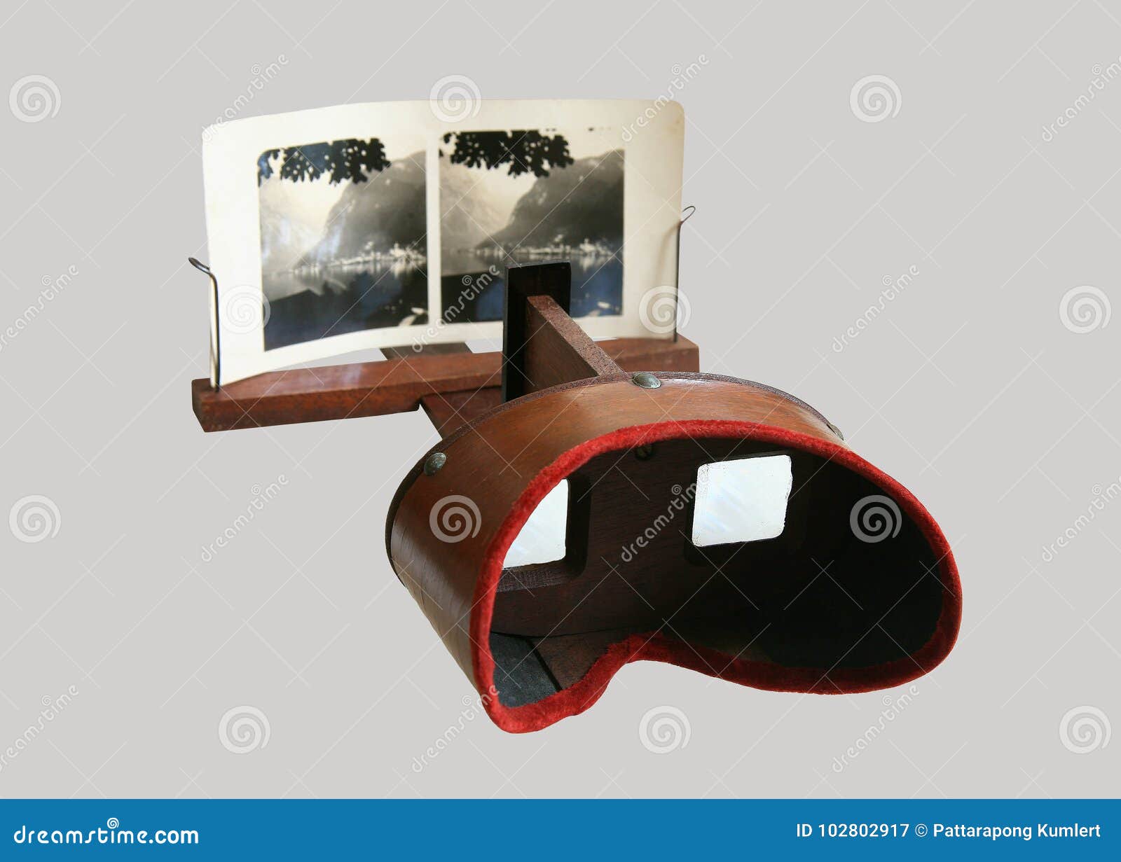 Old Wooden Stereogram Viewer Stock Photos - Free & Royalty-Free Stock ...