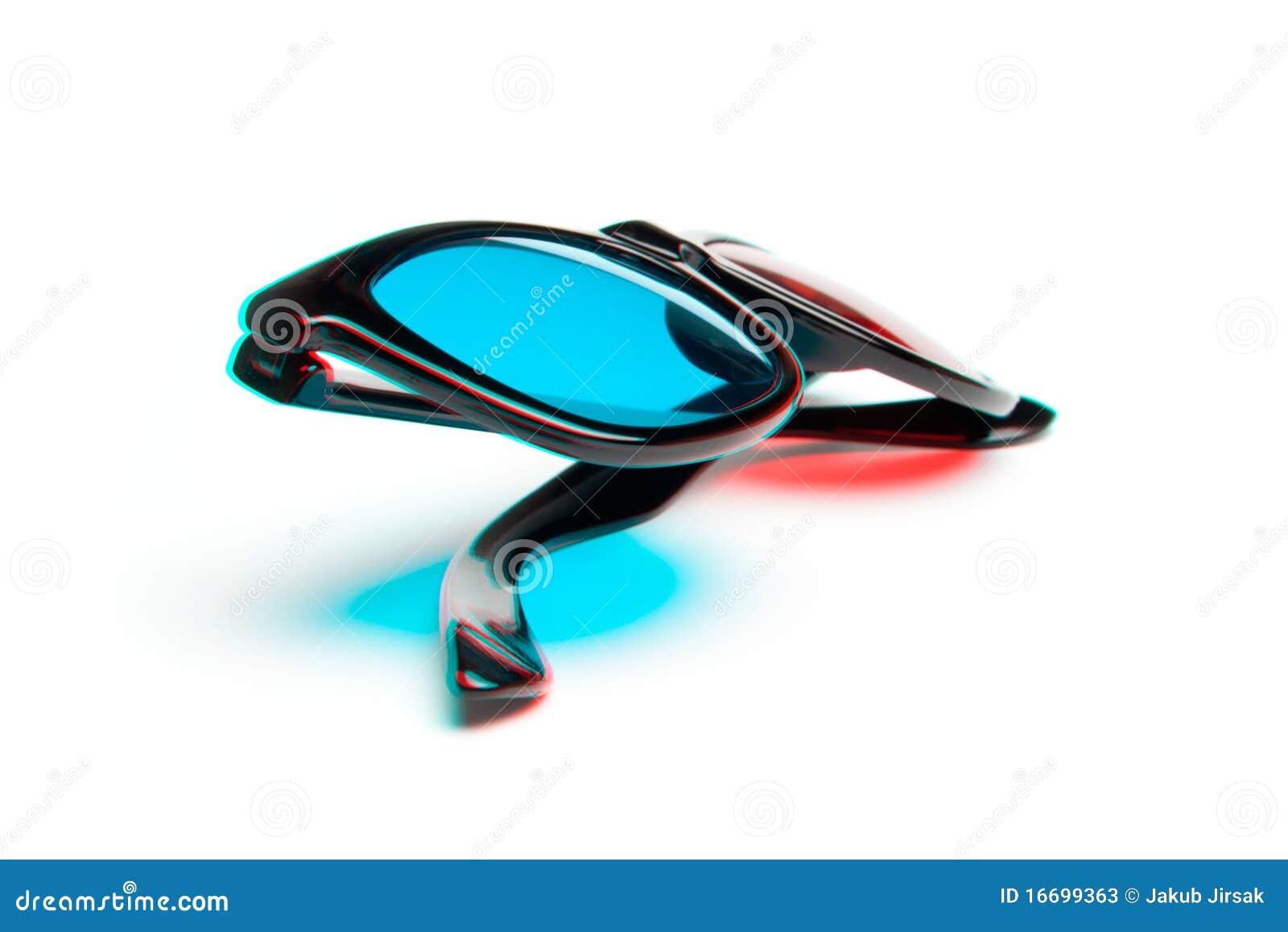 Stereoscopic Photo Of 3 D Glasses Stock Image Image Of Black Technology 16699363