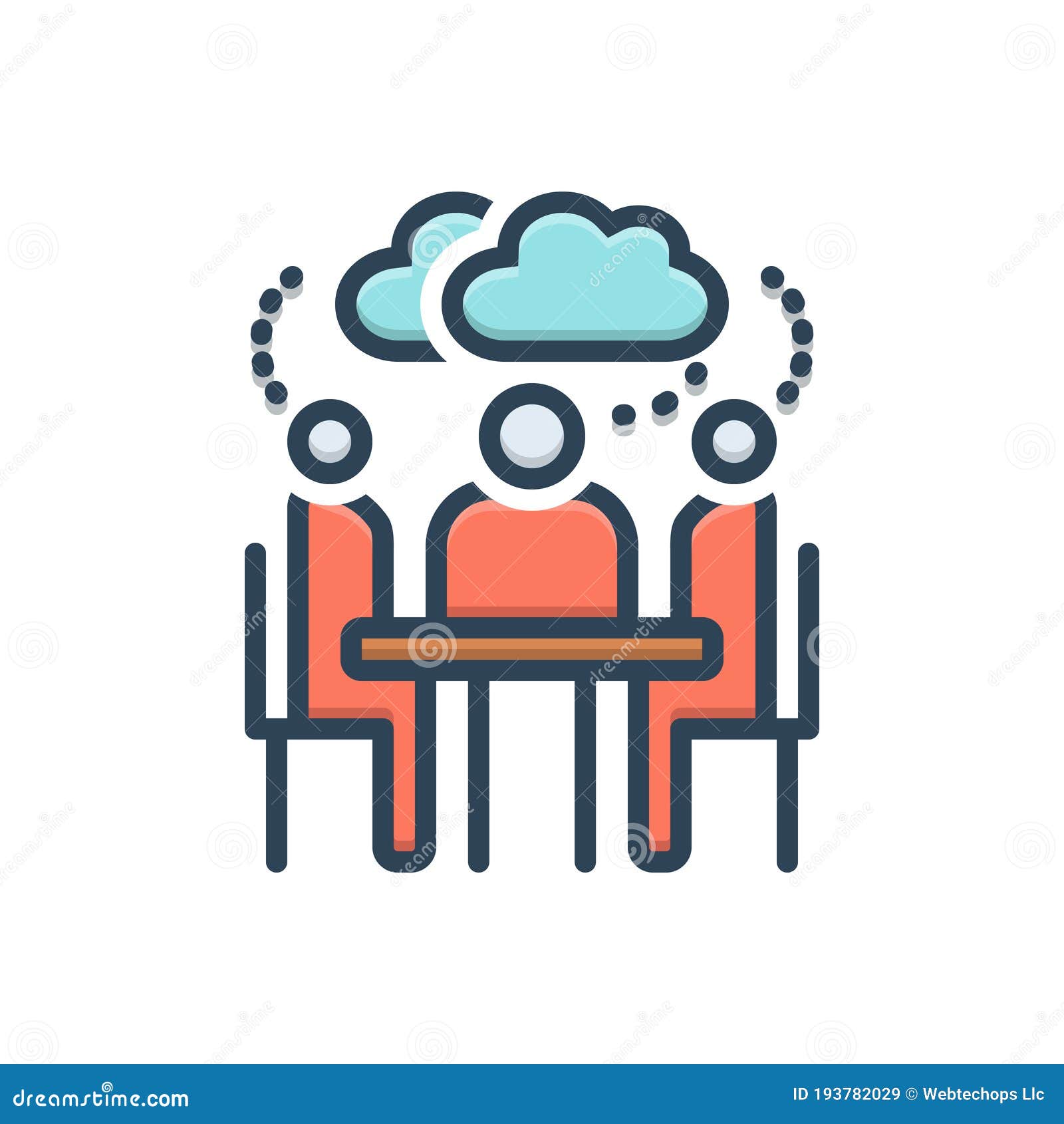 Color Illustration Icon for Stereotype, Uncrippled and People Stock ...