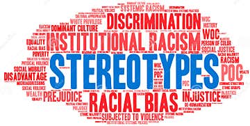 Stereotypes Word Cloud stock vector. Illustration of appropriation ...