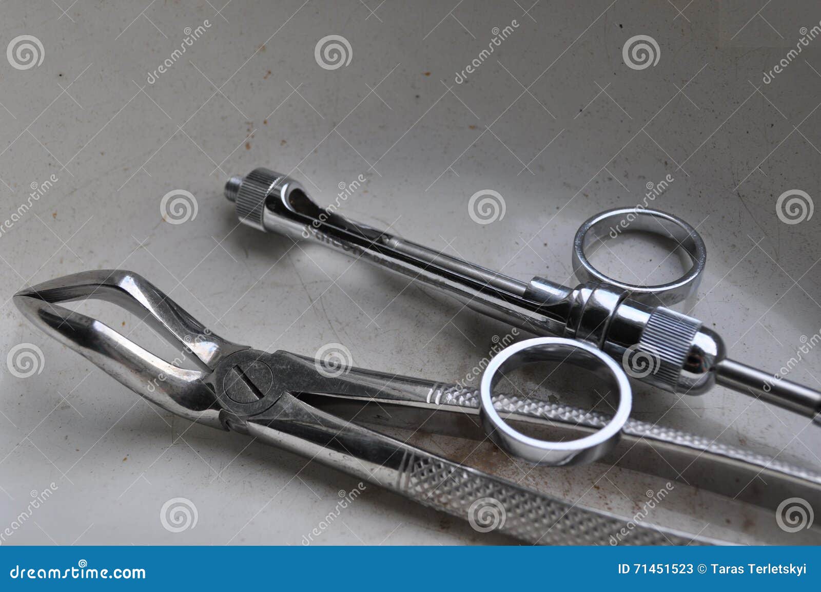Sterile Dental Instruments Stock Image | CartoonDealer.com #18912217