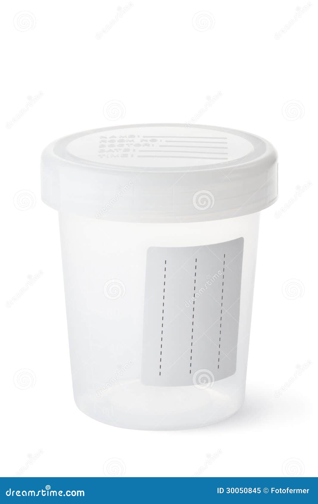 Sterile Medical Container for Biomaterial Stock Image - Image of ...