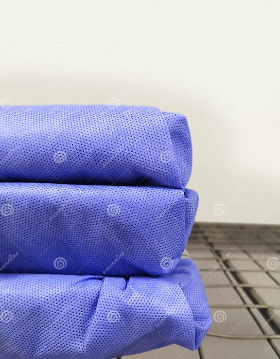 Sterile Wrapped Surgical Instruments Stock Image - Image of clinical ...