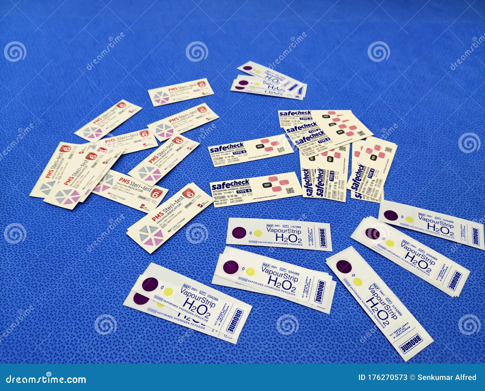 Sterilization Chemical Indicator Strips Editorial Stock Photo - Image ...