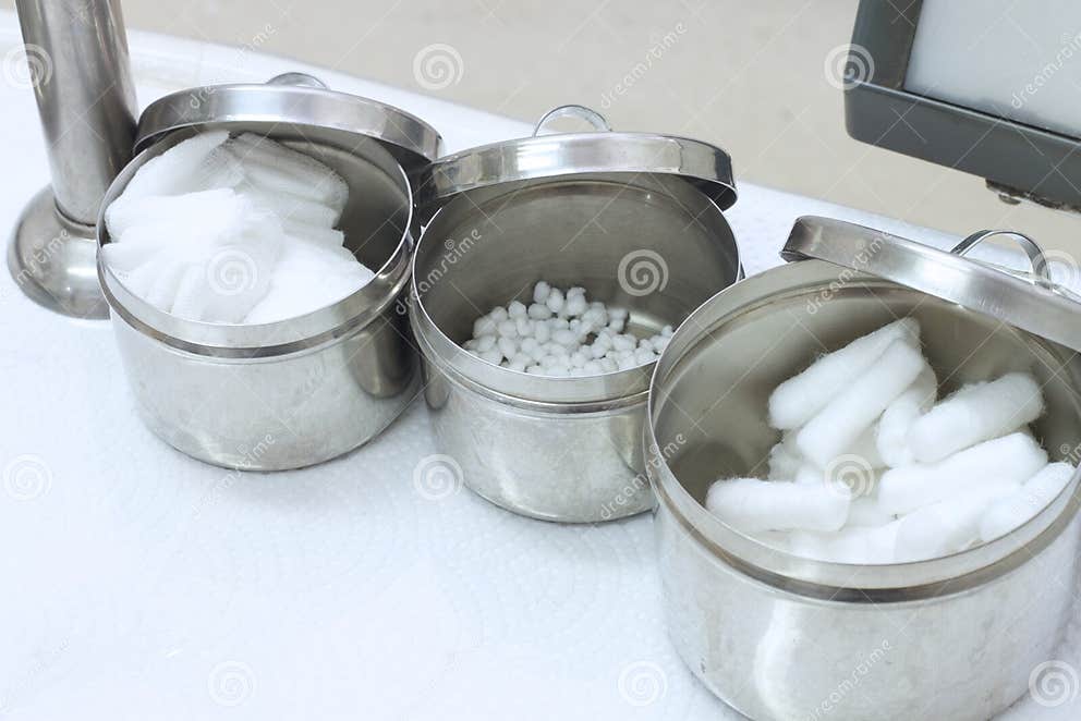 Sterilized cotton stock photo. Image of doctor, modern - 27251812