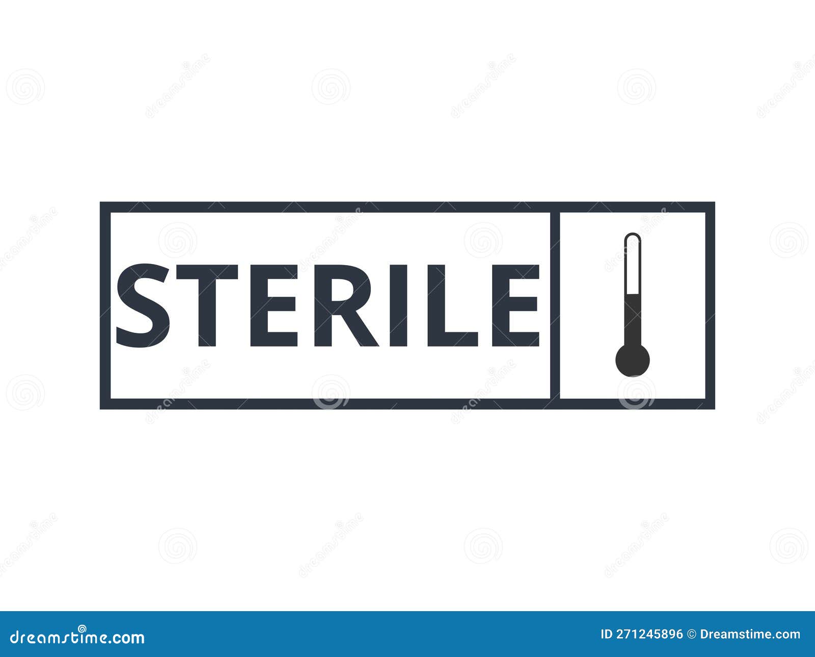 Sterilized Using Steam or Dry Heat. Concept of Packaging and ...