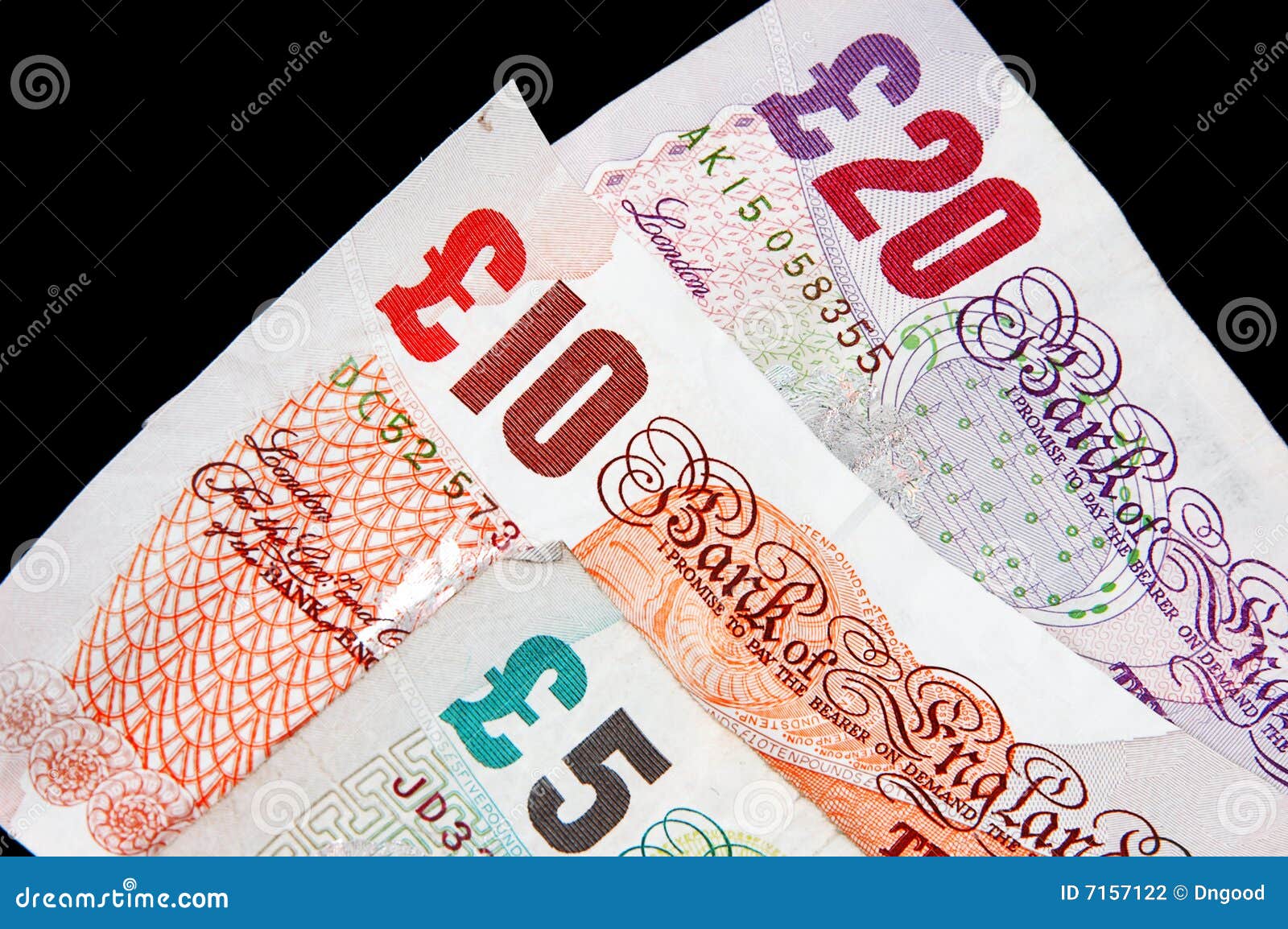 Sterling Notes editorial photography. Image of economy - 7157122