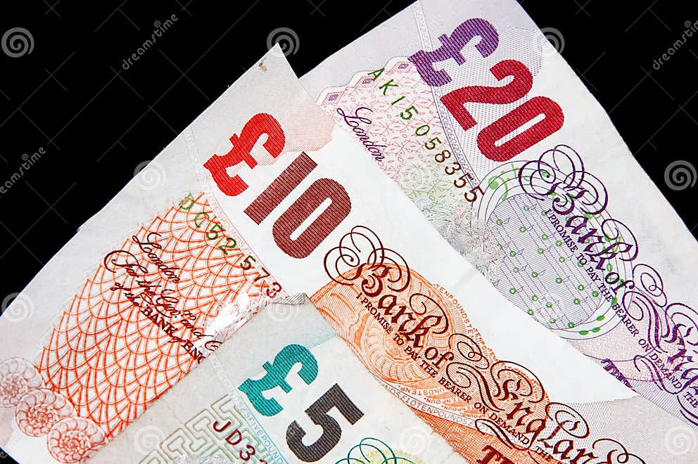 Sterling Notes editorial photography. Image of economy - 7157122