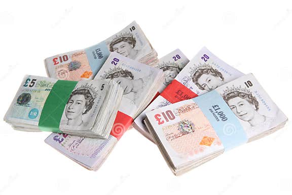 Sterling Notes Money Currency Editorial Image - Image of paper ...