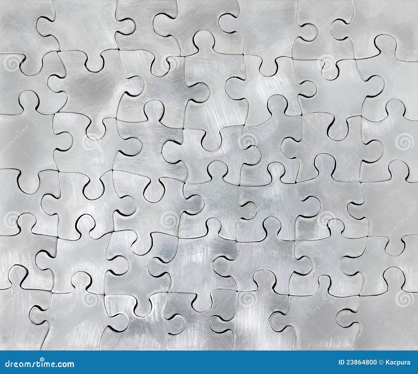 Sterling Silver Puzzle stock photo. Image of achievement - 23864800