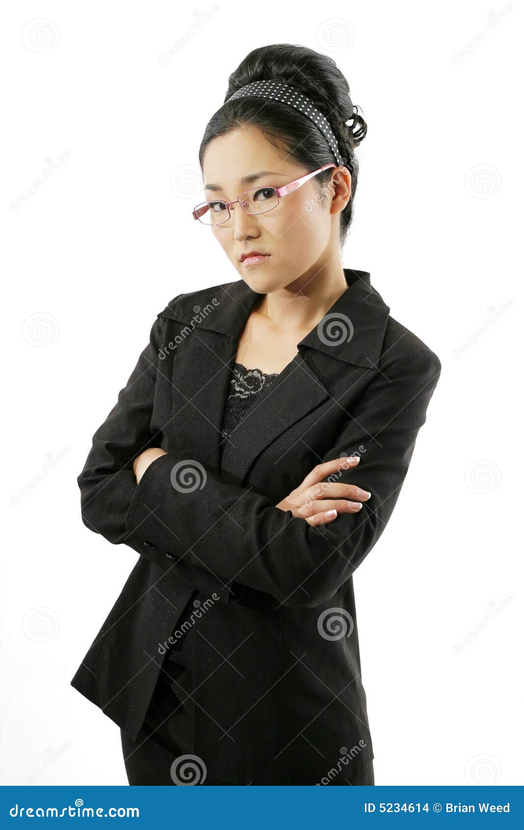 Stern Business Woman stock photo. Image of schoolteacher - 5234614