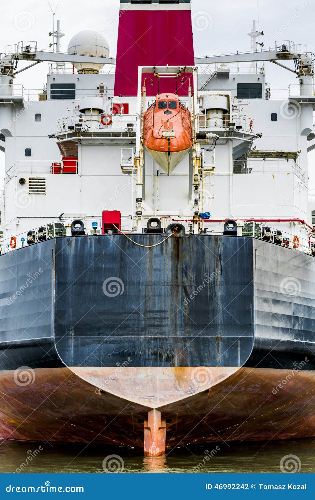 Stern Of A Container Ship Stock Photography | CartoonDealer.com #28206974