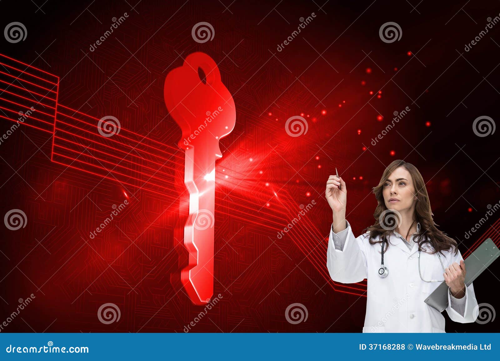 Stern doctor pointing stock photo. Image of practiti - 37168288