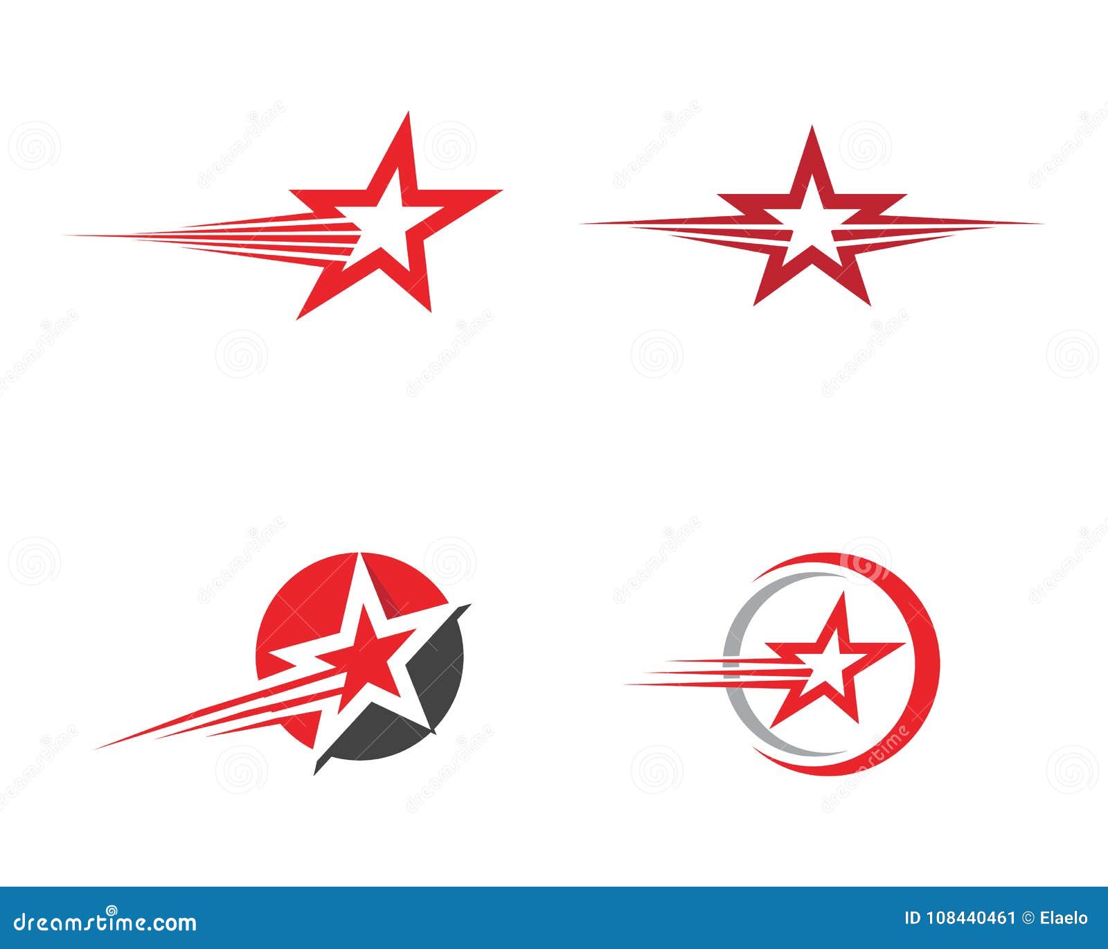 Stern Logo Template vektor abbildung. Illustration von stern - 108440461
