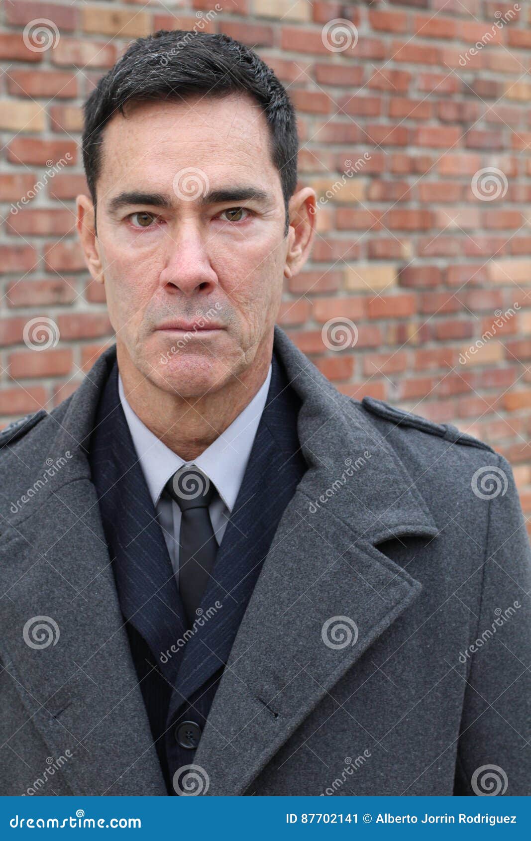 Stern Looking Businessman Close Up Royalty-Free Stock Photo ...