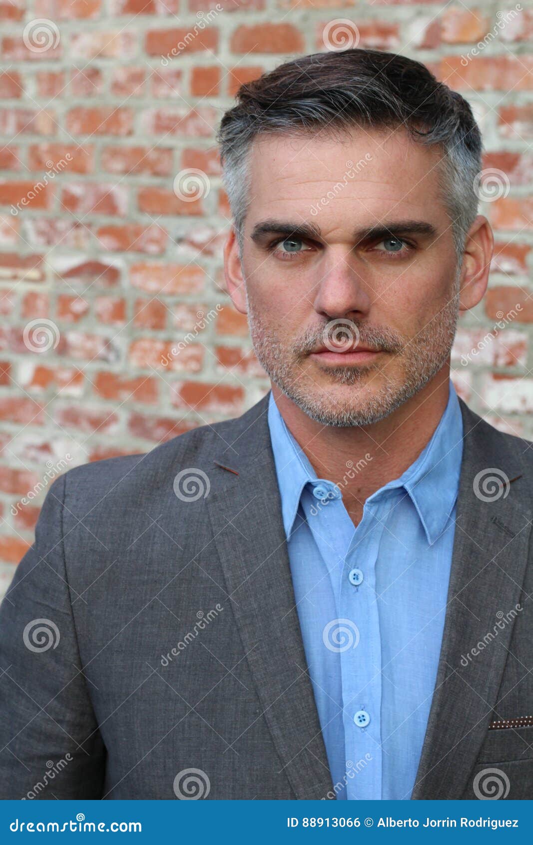 Stern Looking Businessman Close Up Stock Photo - Image of good, face ...