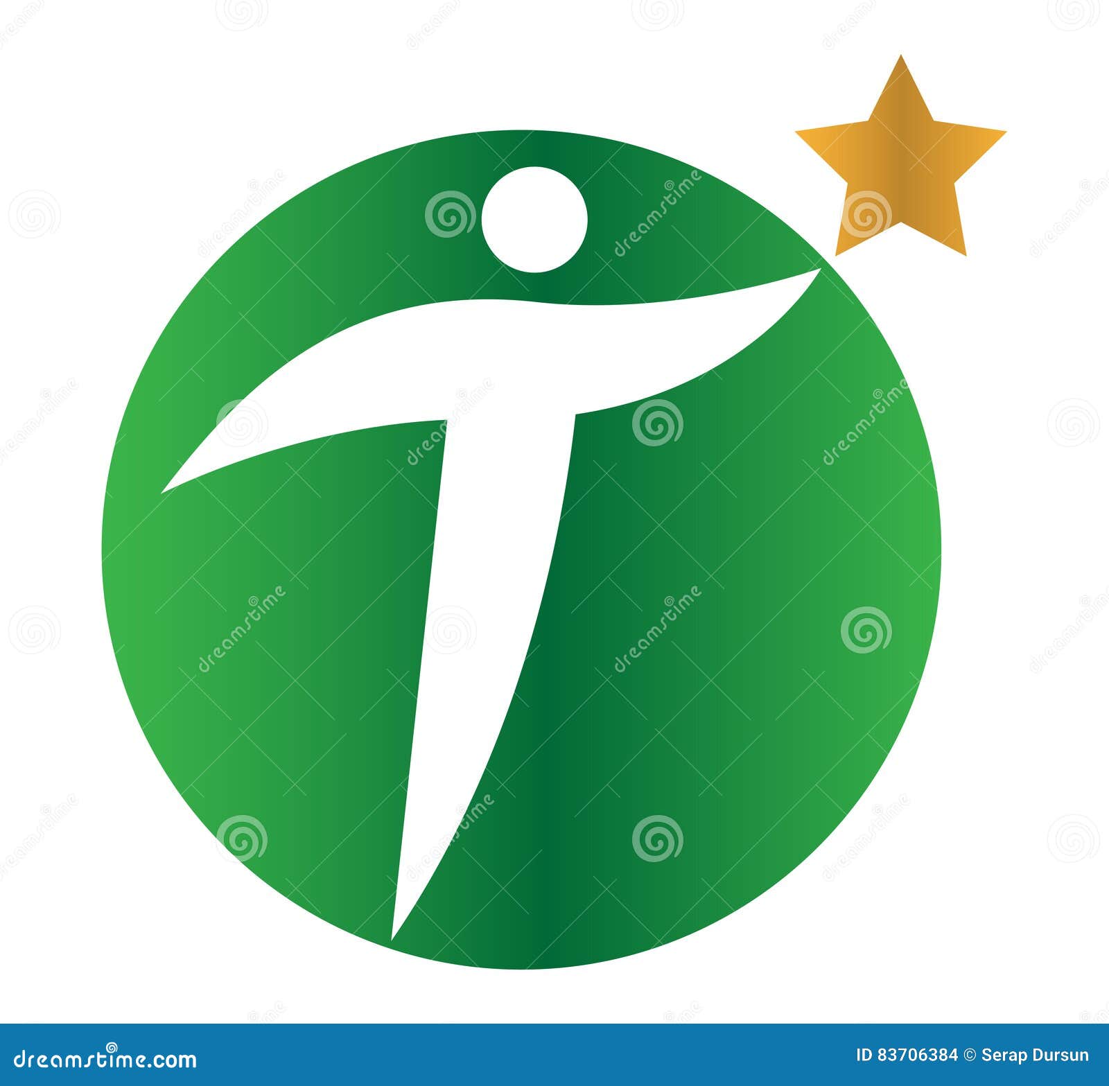 Stern Person Concept Icon Design Stock Abbildung - Illustration von ...