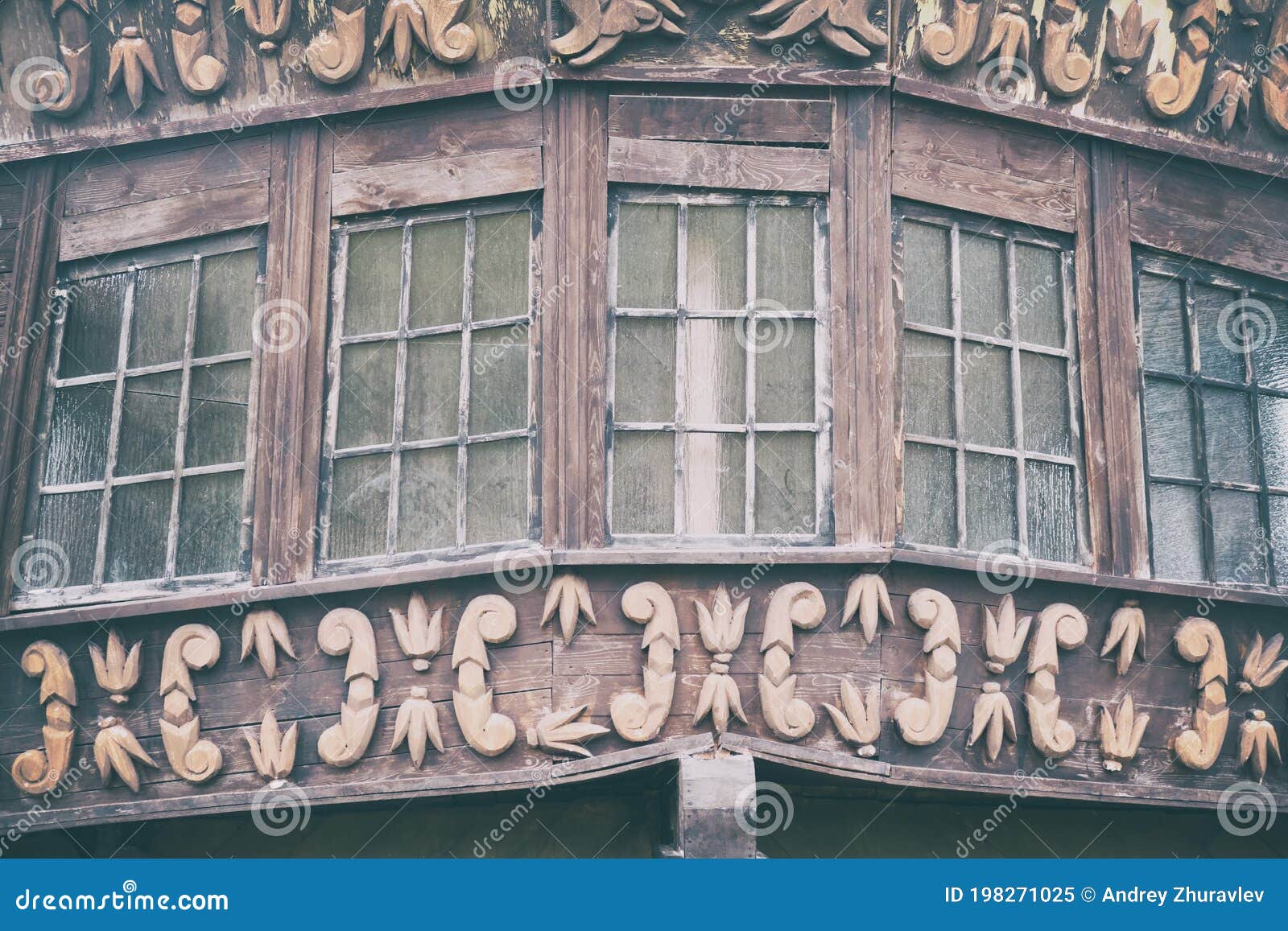 Stern Of The Retro Ship With Windows, The Back Of An Ancient Sailboat ...