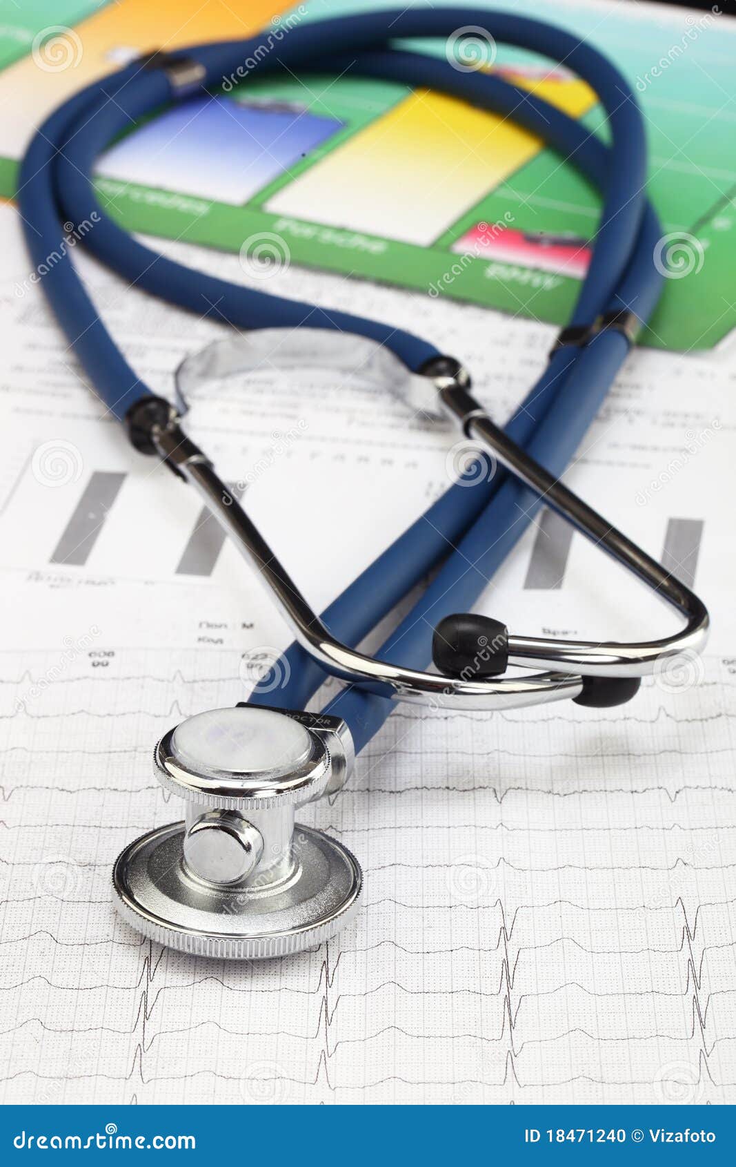 Stethoscoop stock foto. Image of hart, meting, geluid - 18471240