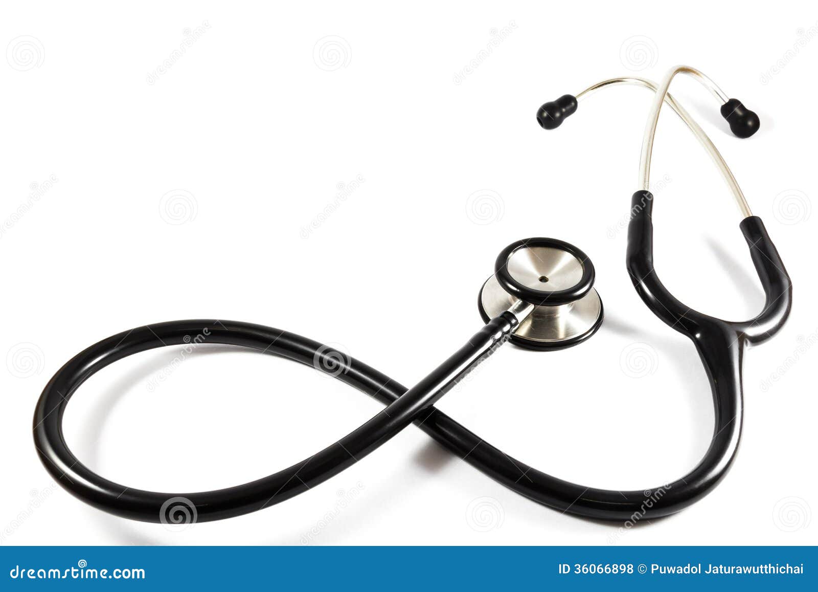 Stethoscoop in Oneindigheidssymbool Stock Foto - Image of ziekte ...