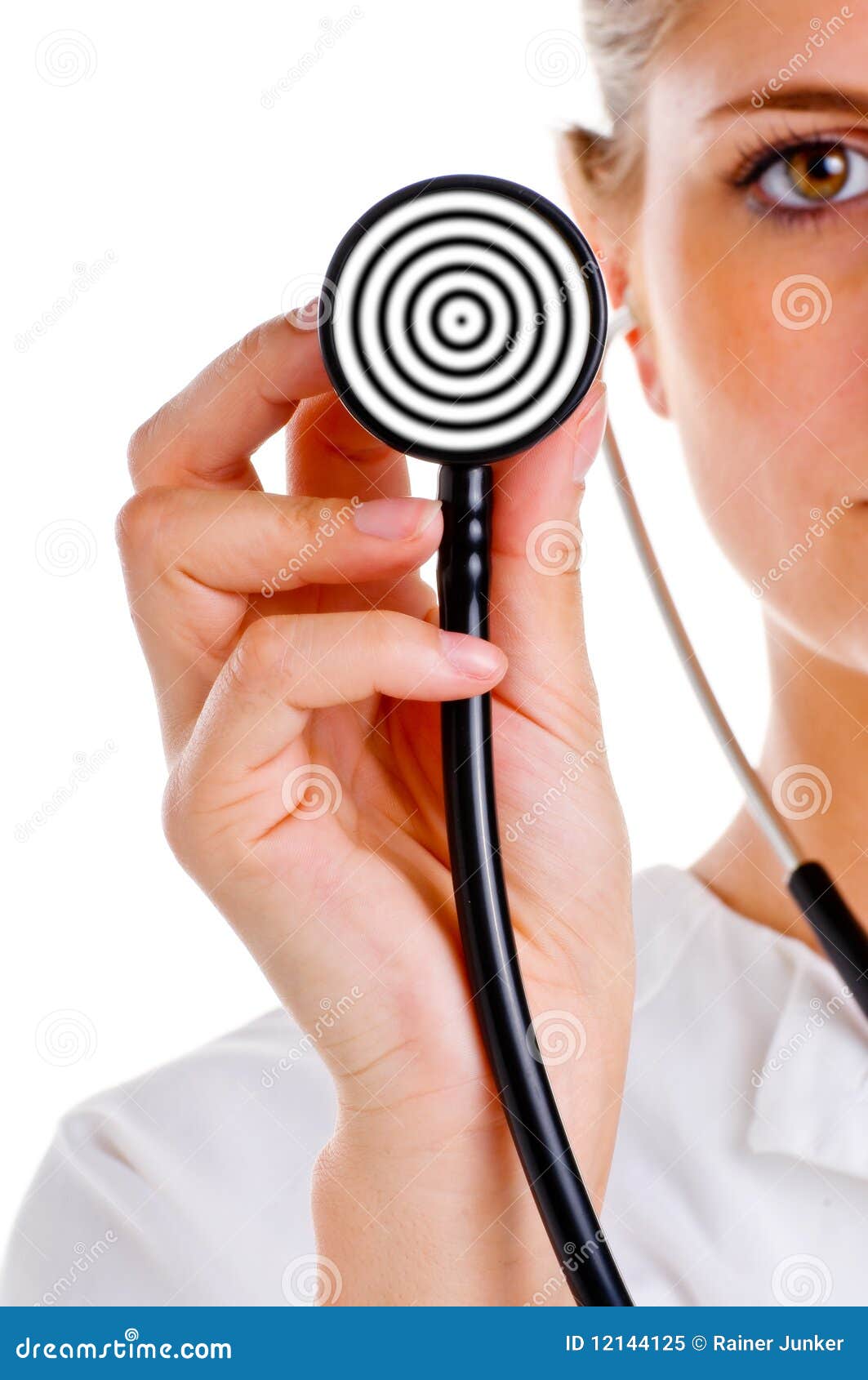 Stethoscope stock image. Image of illness, check, hospital - 12144125