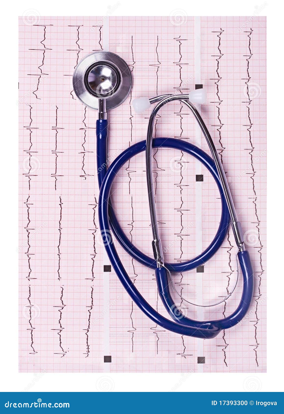 Stethoscope stock photo. Image of clean, cardiac, cardiogram - 17393300
