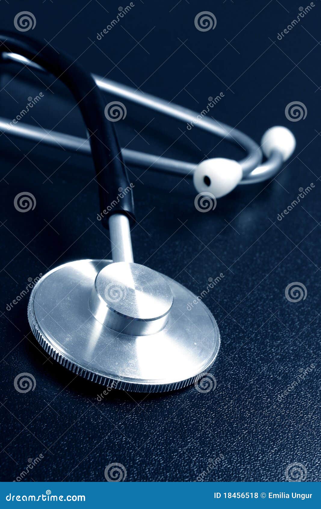 Stethoscope stock photo. Image of treatment, heartbeat - 18456518