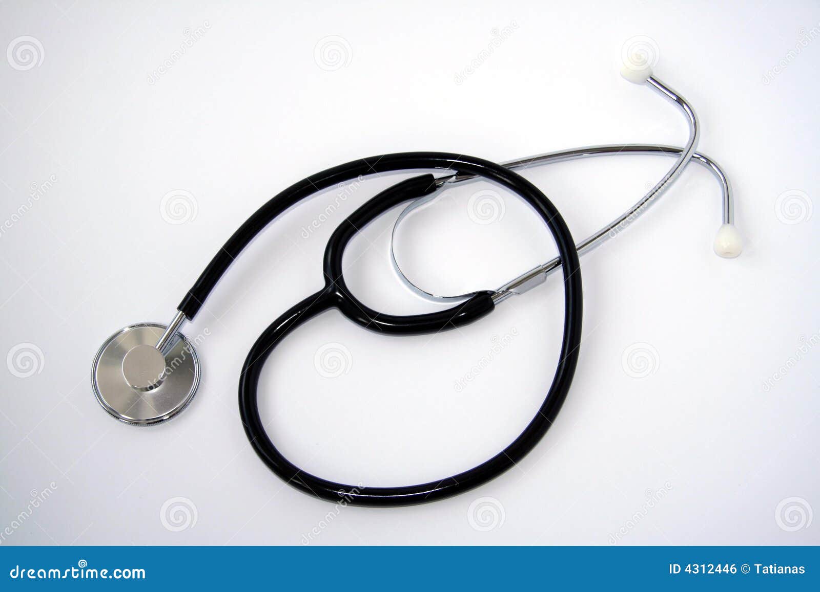 Stethoscope. stock photo. Image of stethoscope, medical - 4312446