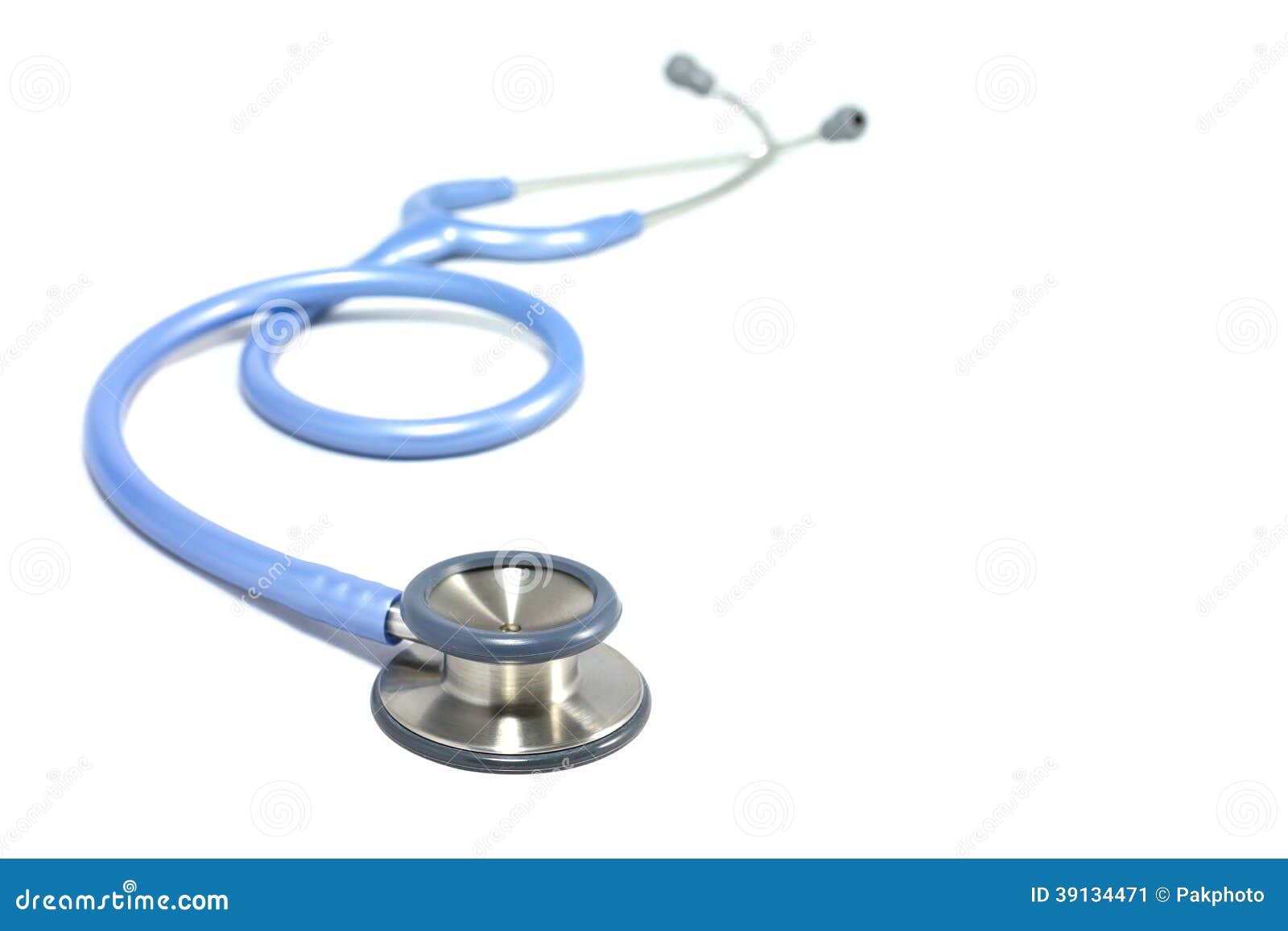 Stethoscope blue color stock image. Image of healthcare - 39134471