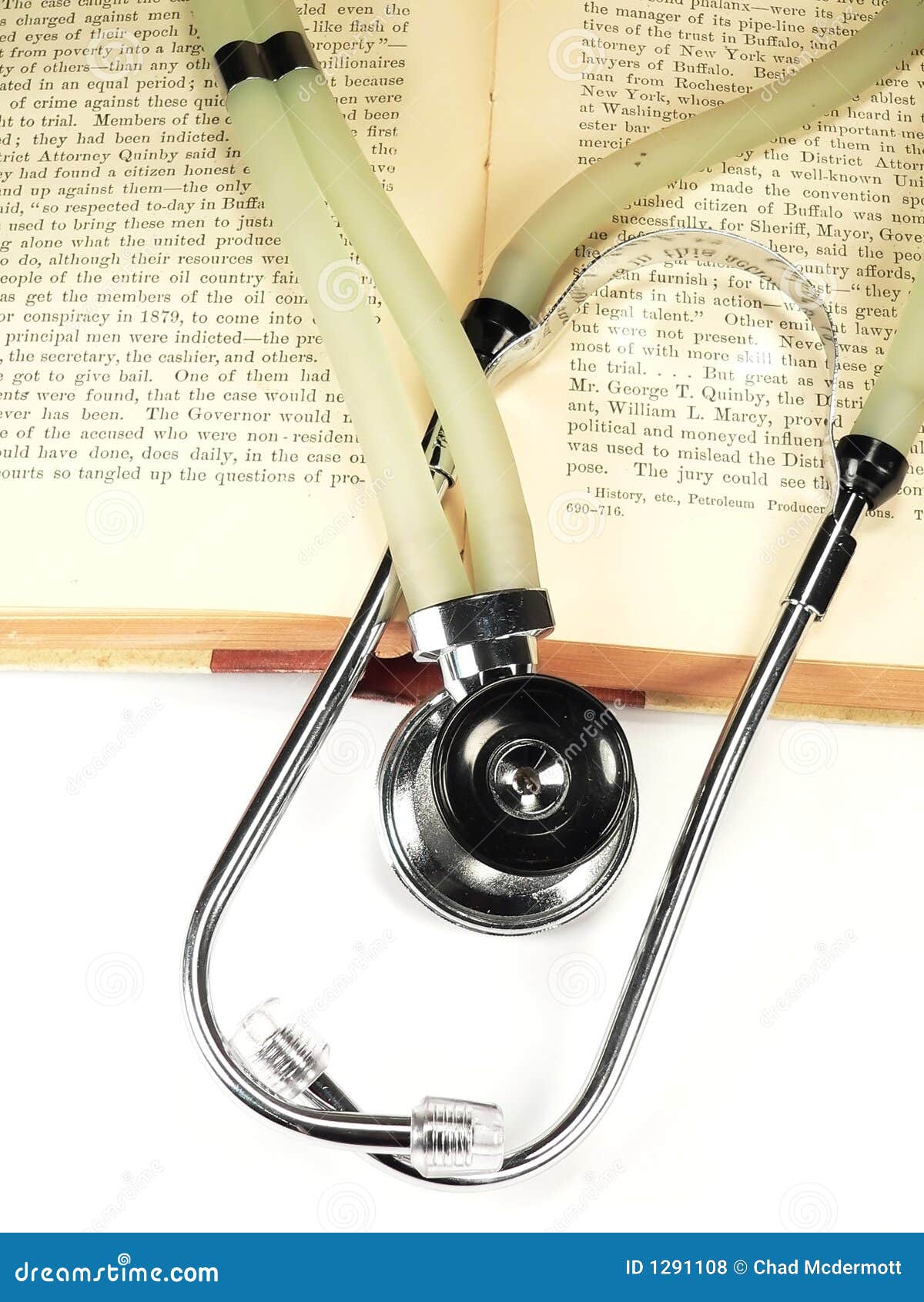 Stethoscope on Books stock photo. Image of checkup, exam - 1291108