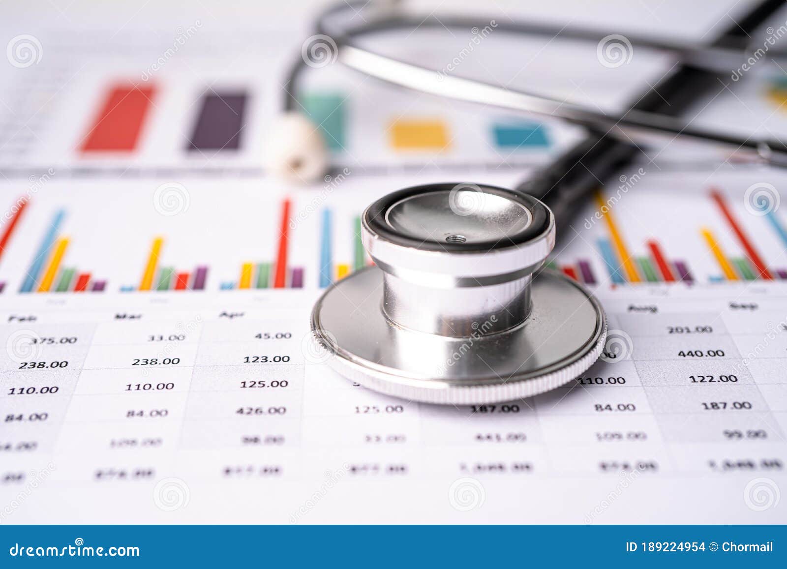 Stethoscope on Chart Graph Paper, Finance, Account, Statistic, Analytic ... Stethoscope on Chart Graph Paper, Finance, Account, Statistic, Analytic ...