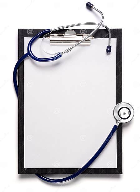 Stethoscope and clipboard stock photo. Image of clipboard - 6903242