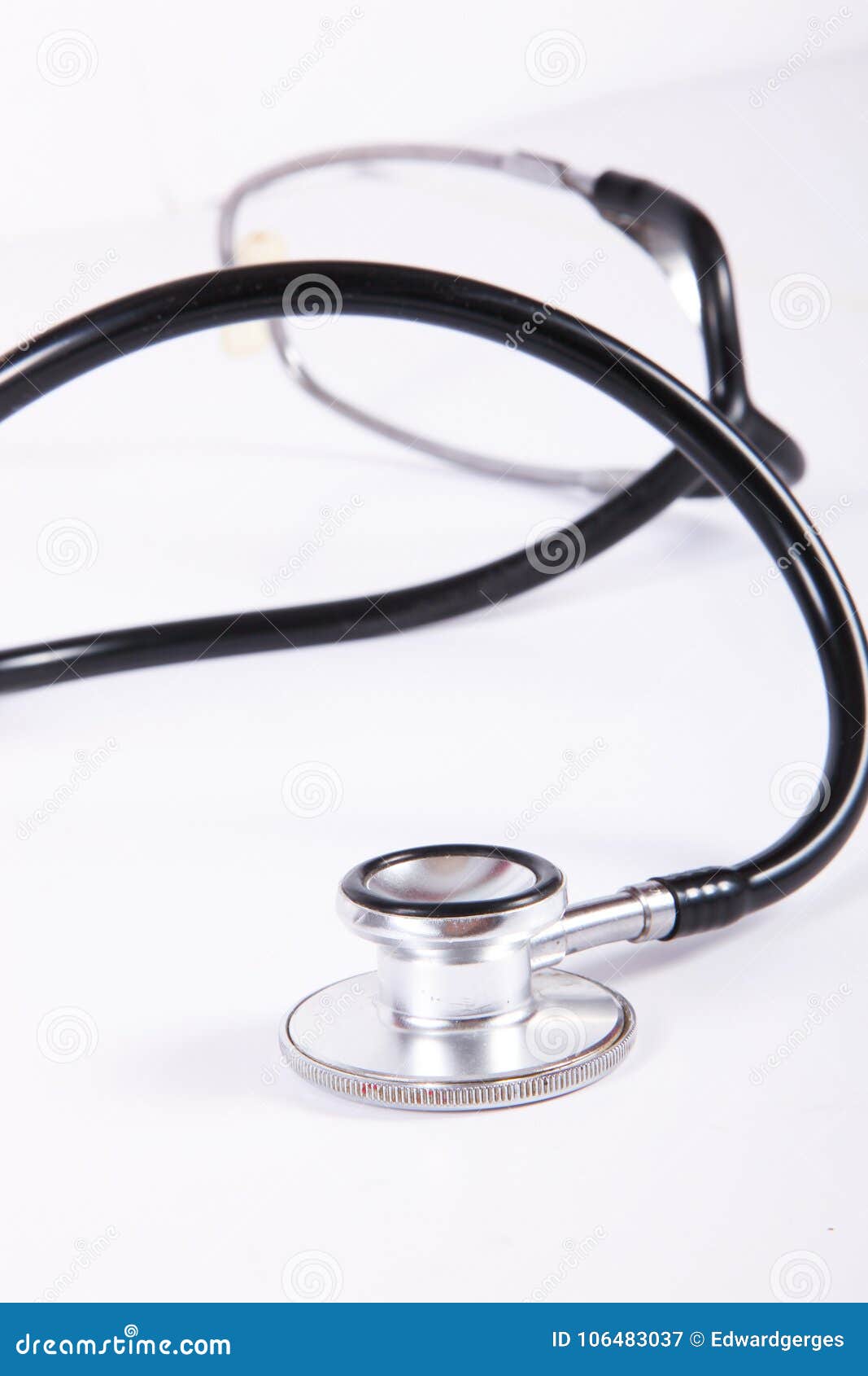 Stethoscope For Doctor Stock Image Image Of Equipment 106483037
