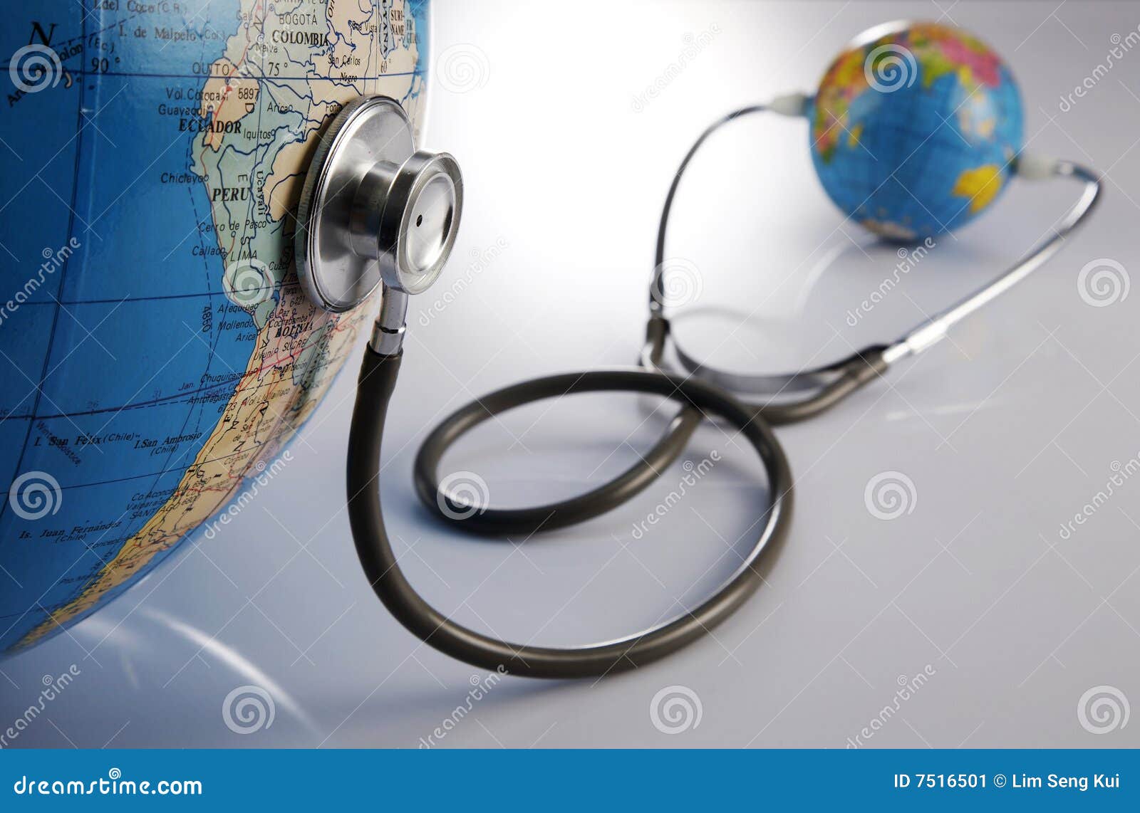 Stethoscope and globe stock image. Image of calamity, health - 7516501 Stethoscope and globe stock image. Image of calamity, health - 7516501
