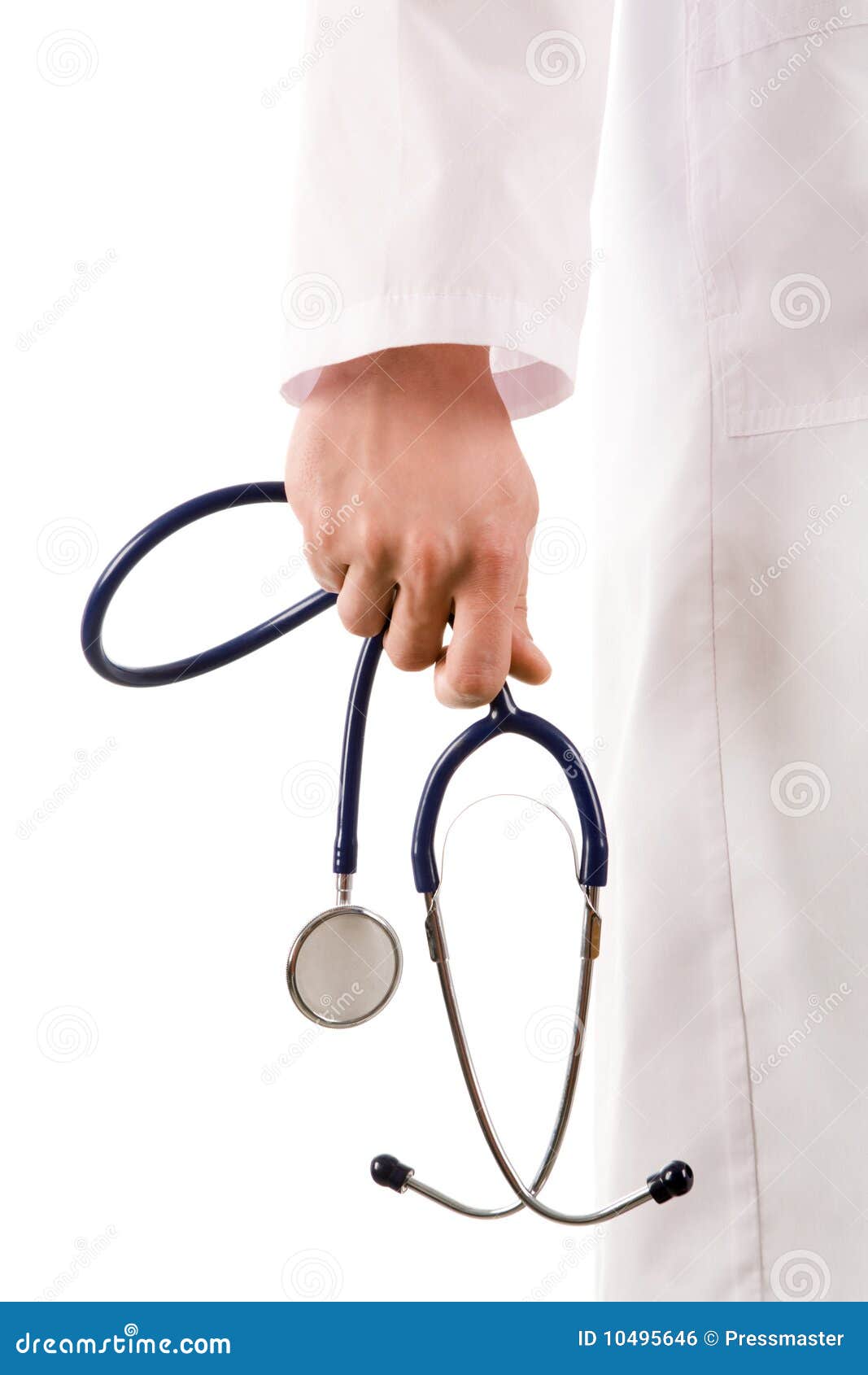 Stethoscope in hand stock photo. Image of cure, detail - 10495646