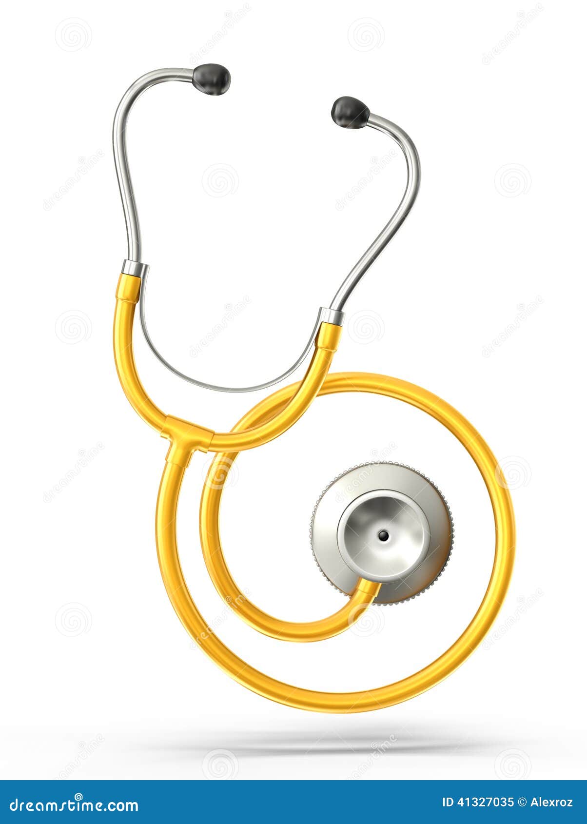 Stethoscope stock illustration. Illustration of healthy - 41327035