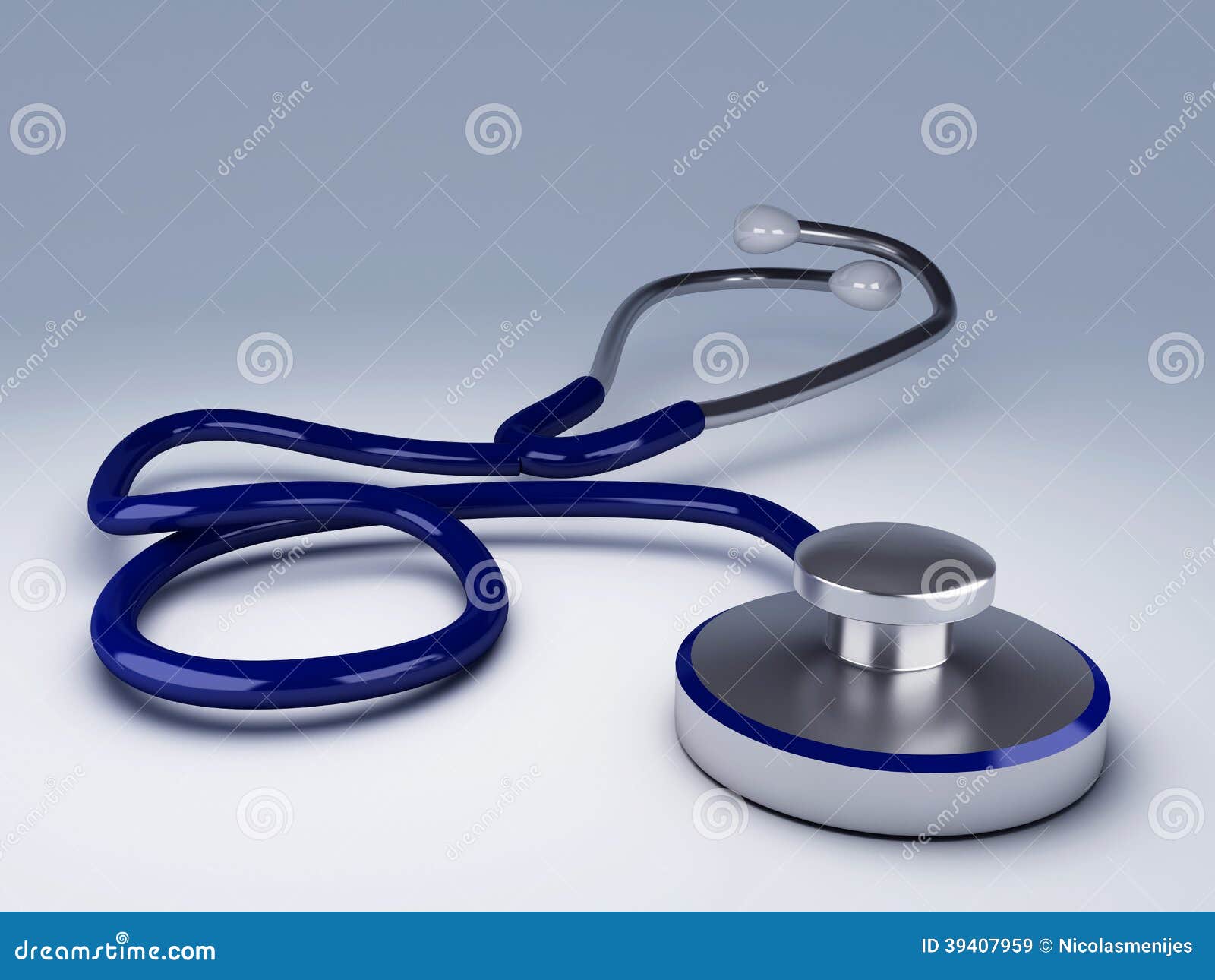 Stethoscope stock illustration. Illustration of medic - 39407959