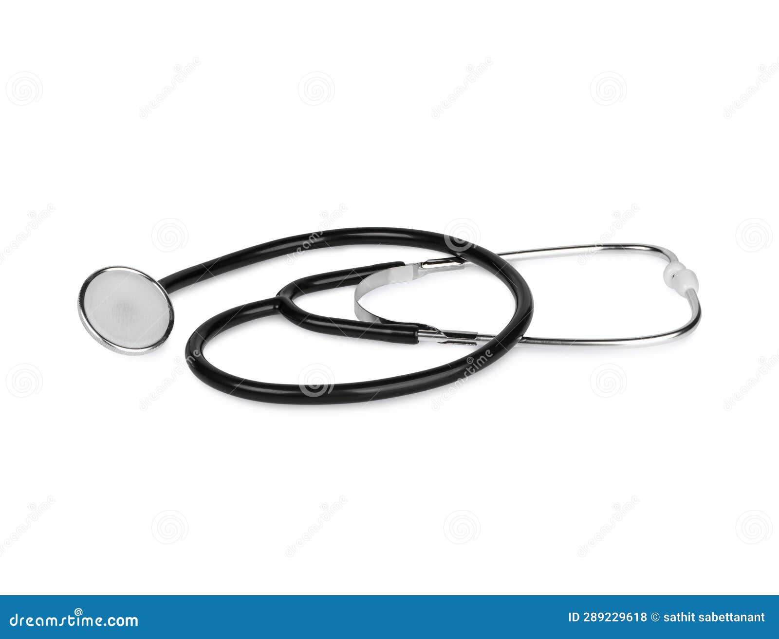 Stethoscope Isolation on White Background Stock Photo - Image of ...