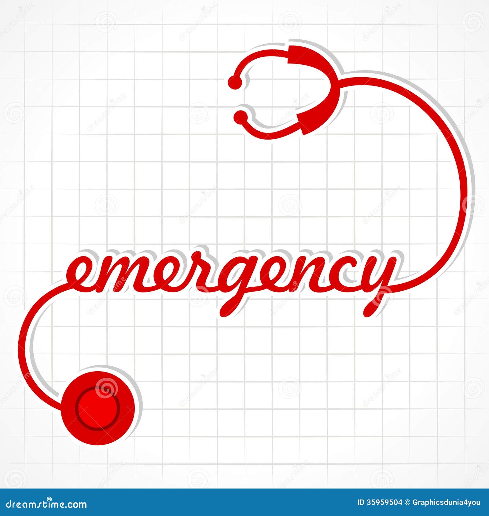 Emergency Word Cloud Collage, Healthcare Concept Background Royalty ...