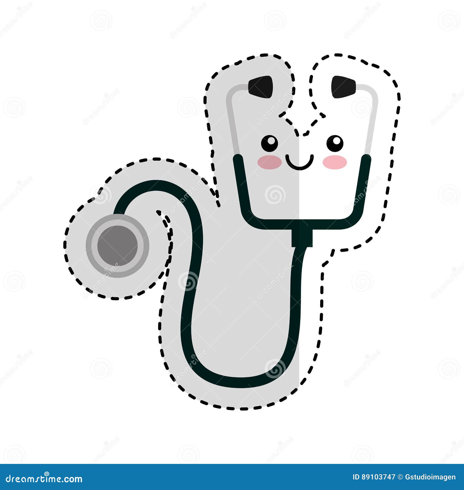 Medical Kit Comic Character Vector Illustration | CartoonDealer.com ...