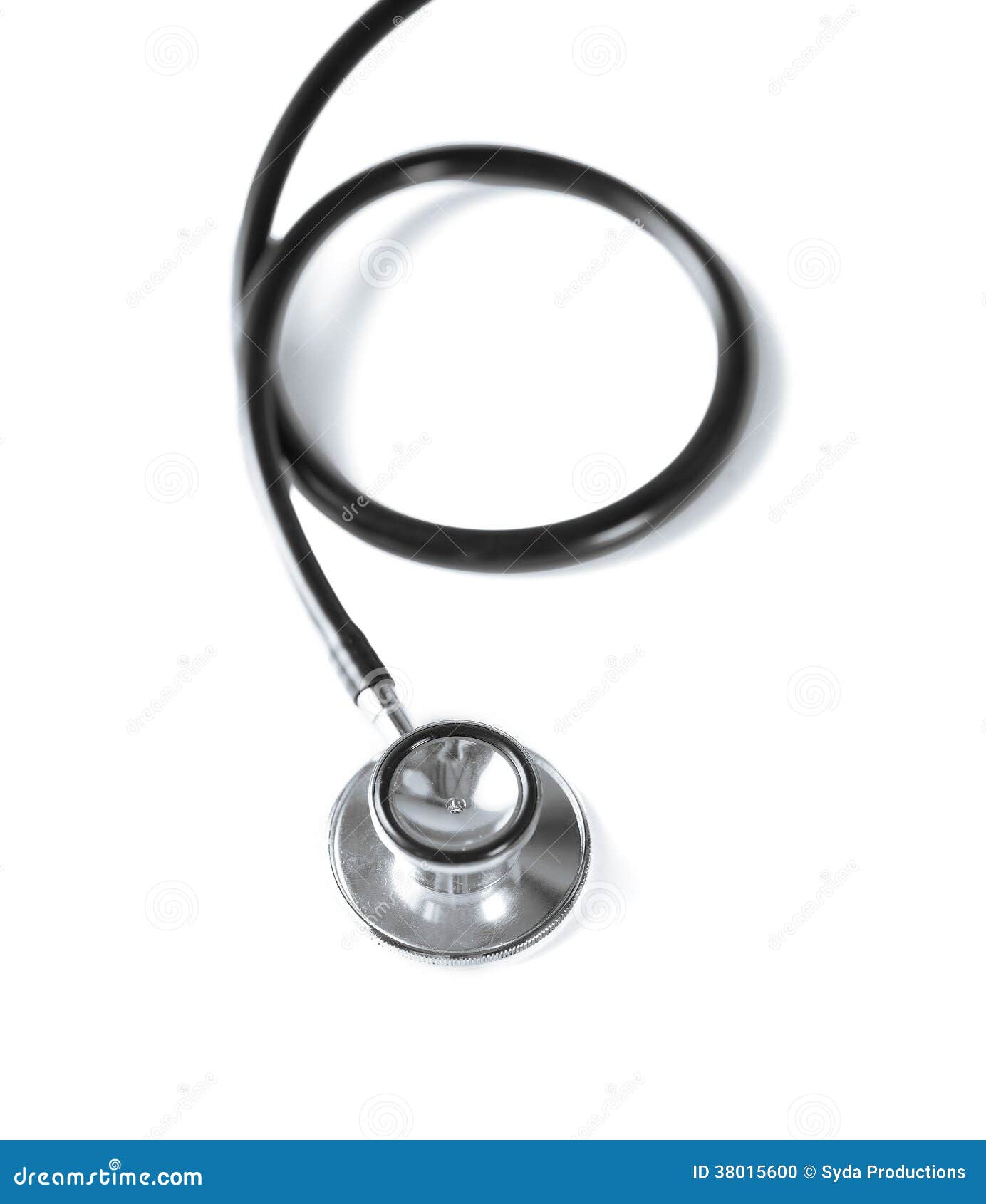 Stethoscope Over White Background Stock Photo - Image of healthcare ...
