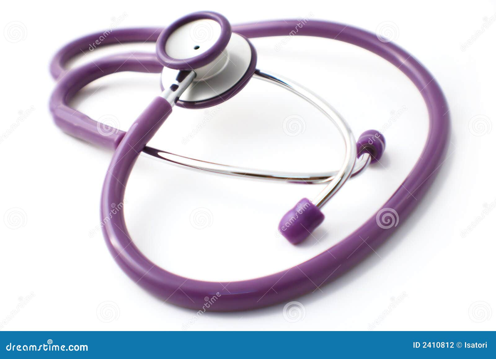 Stethoscope purple stock photo. Image of research, exam - 2410812