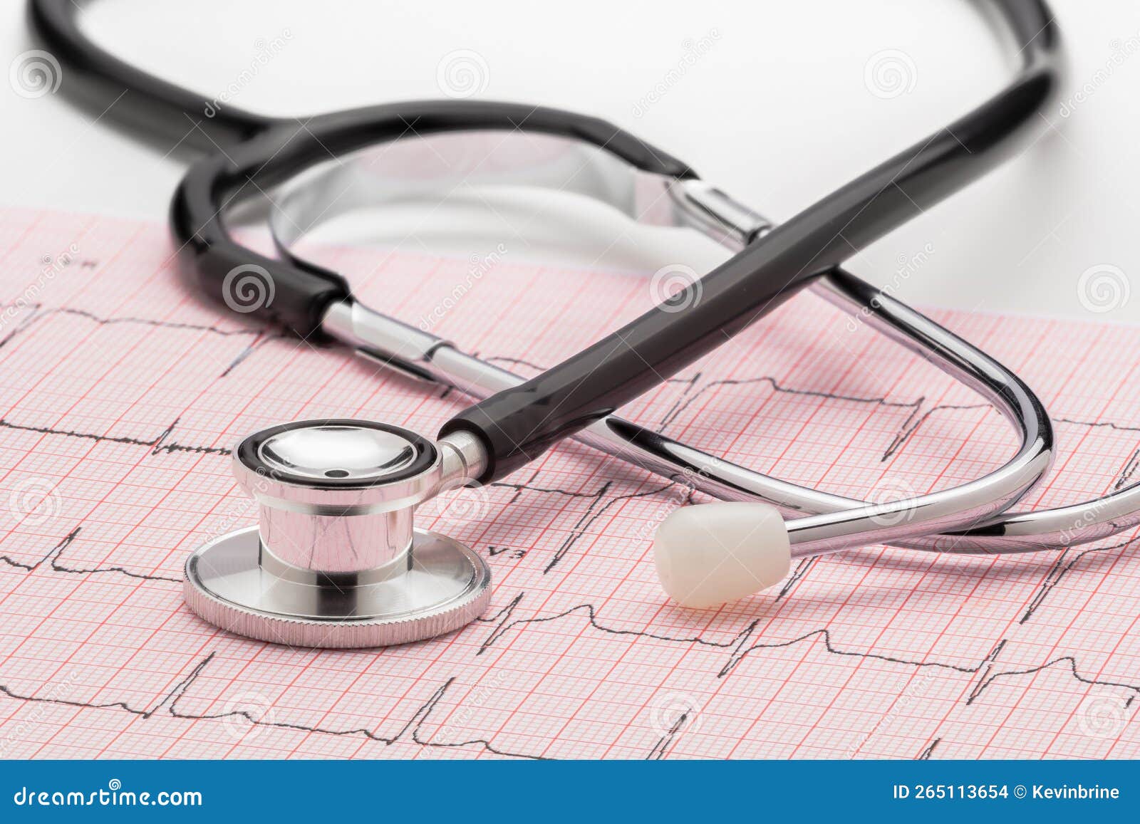 Stethoscope and Chart stock photo. Image of illness - 265113654